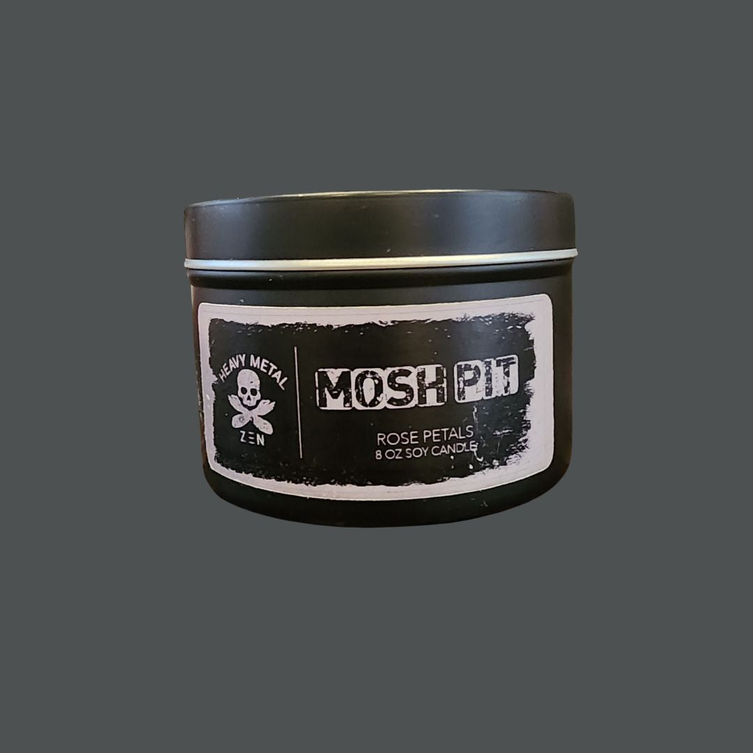 Mosh Pit Soy Candle – Heavy Metal Zen