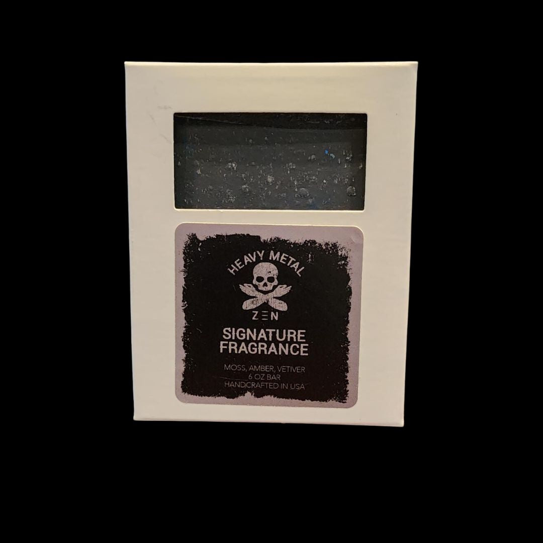 Signature Fragrance Handmade Soap – Heavy Metal Zen