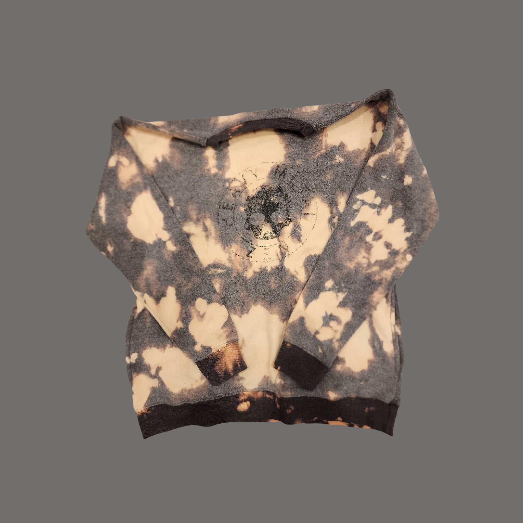 Ramones Heavy Metal Zen Fuzzy Tie Dye Sweatshirt